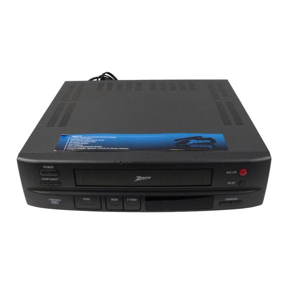 Zenith | Other | Zenith Vrm42 Vcr 4 Head Vhs Video Cassette Recorder No ...